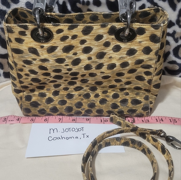 Dior | Bags | Lady Dior Leopard Print Vintage | Poshmark